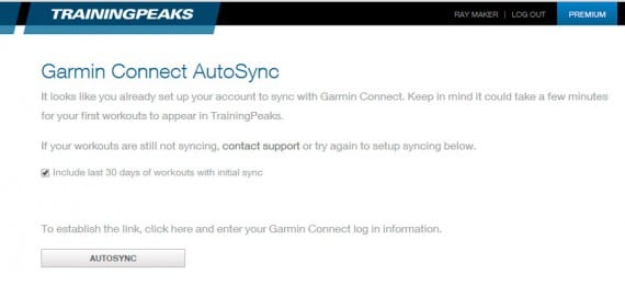 Cómo sincronizar TrainingPeaks con Garmin Connect: tutorial
