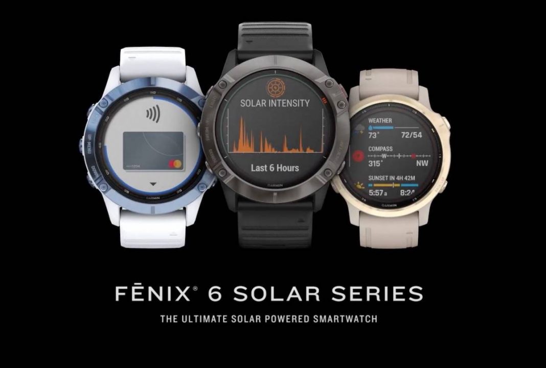 Garmin Fenix 6 Pro Solar y 6S Pro Solar, diferencias y comparativa